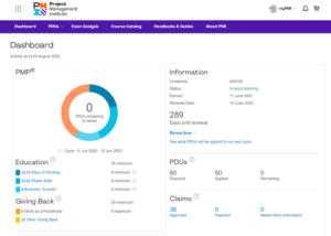 What is a PDU | PMI Required Professional Development Units